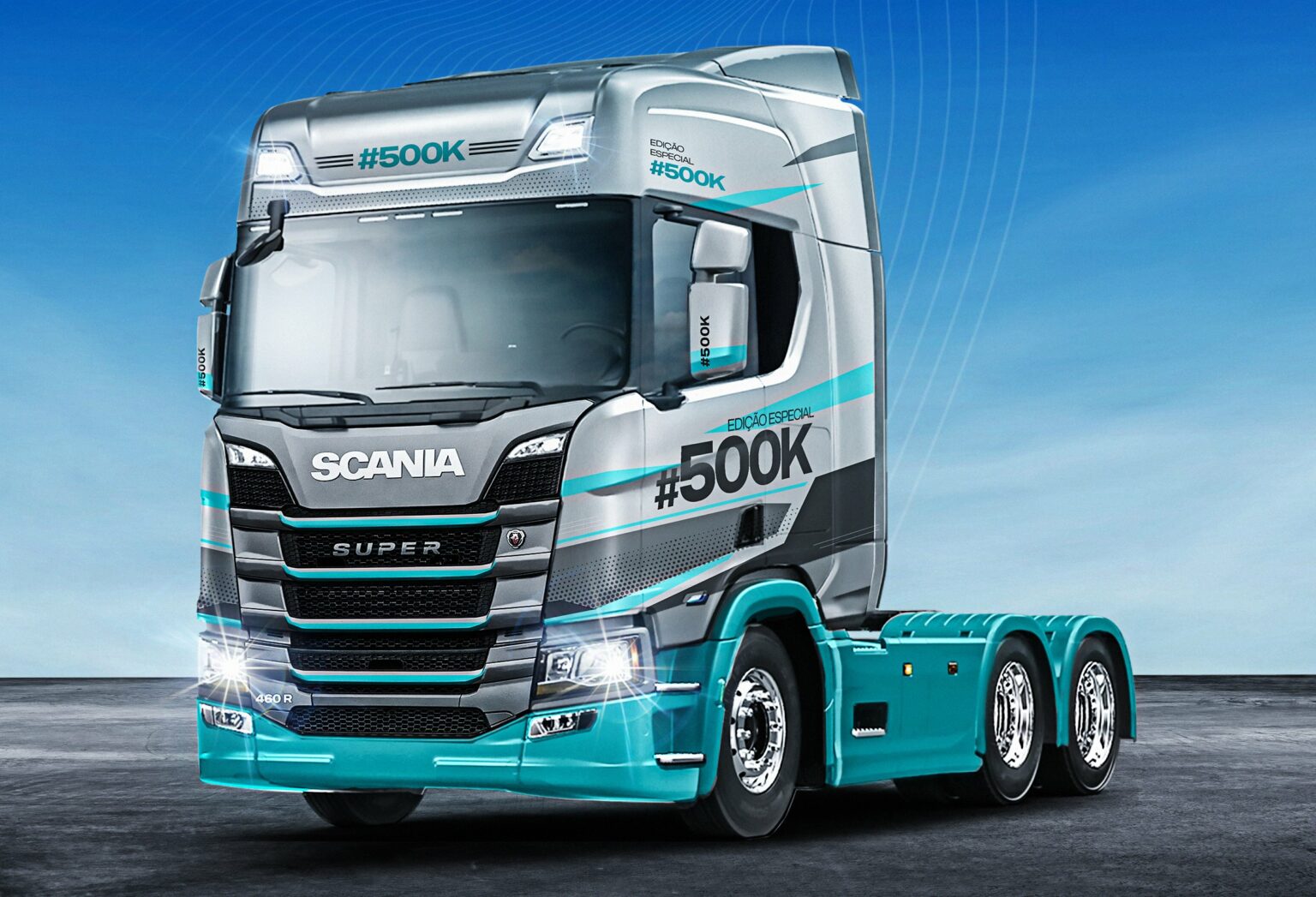 Scania lança série especial que celebra 500 mil caminhões feitos no ...
