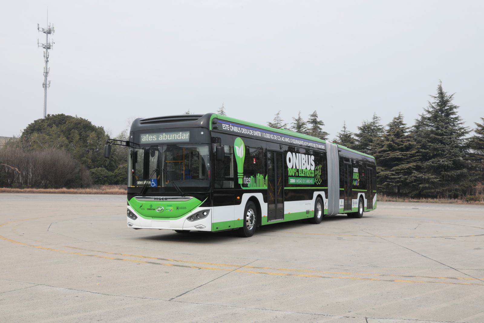 Tevx Higer lança novos ônibus elétricos Azure e Fencer no Brasil - Estradão